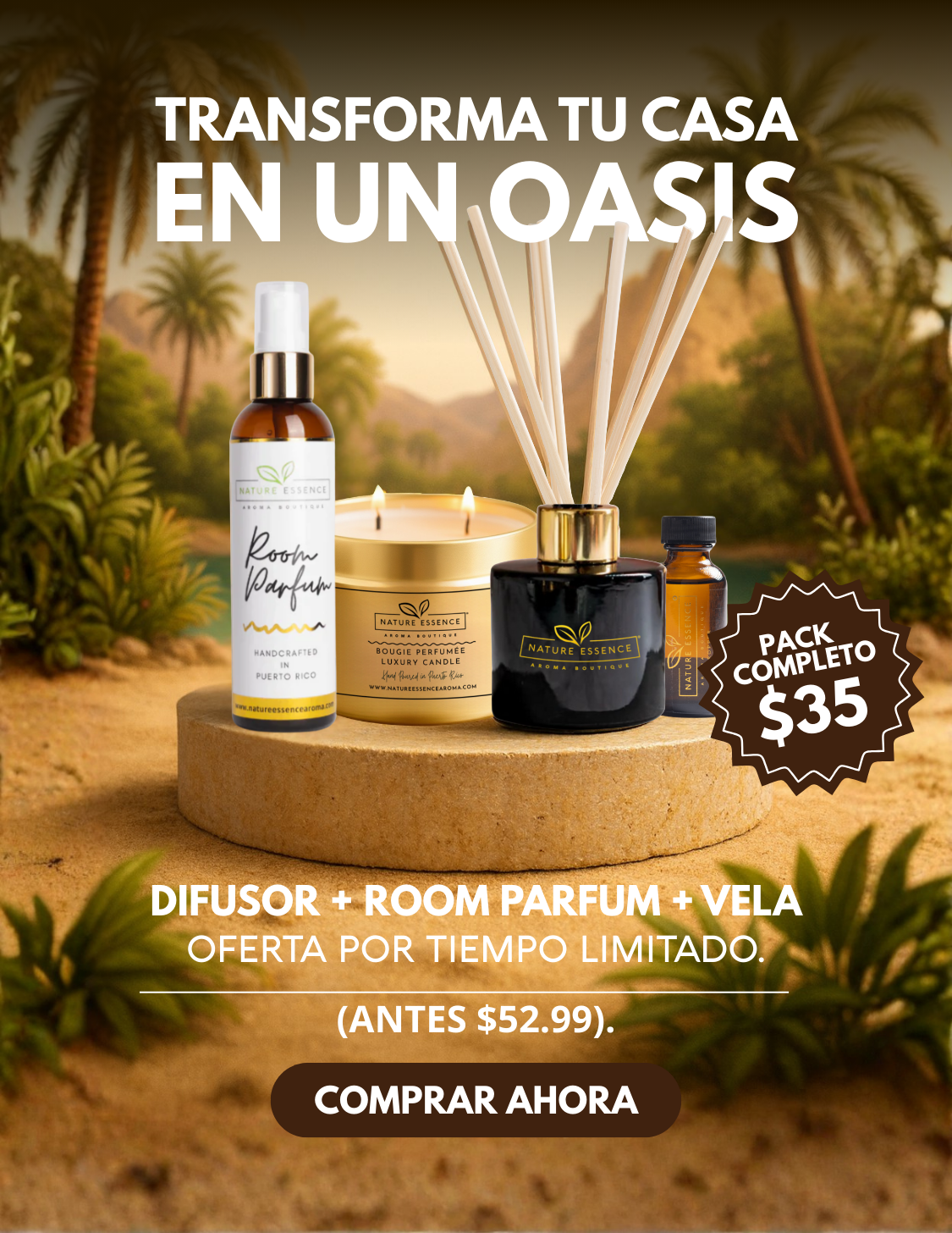 Oasis bundle – Nature Essence Aroma